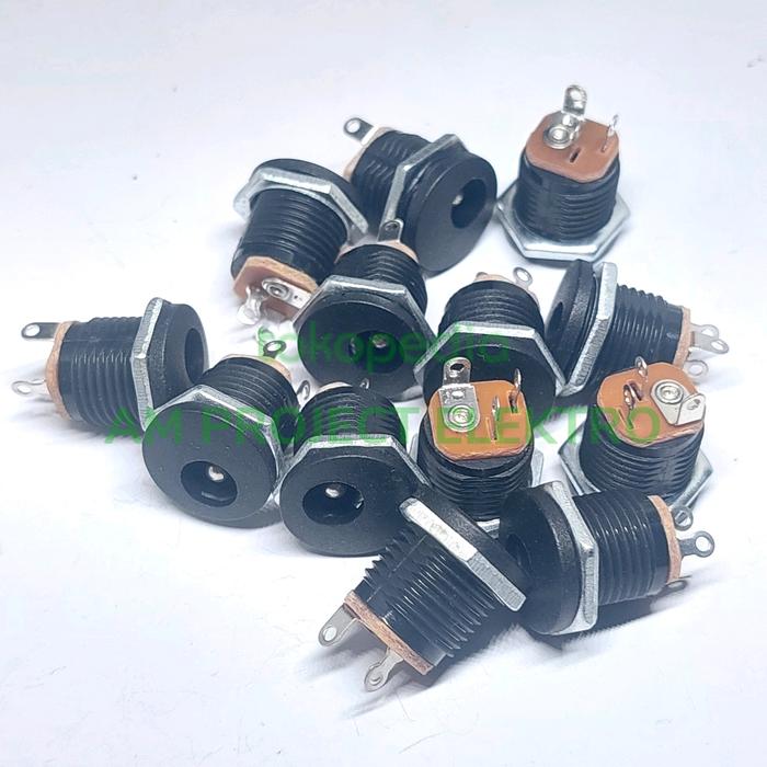 Jual Konektor DC male socket DC bulat - Kab. Bogor - AM PROJECT ELEKTRO ...