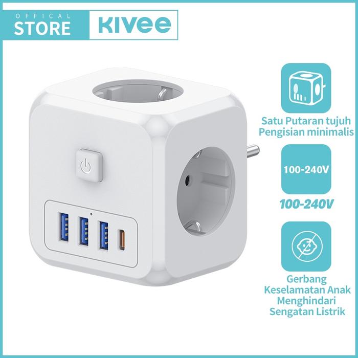 Jual Terminal Stop Kontak Colokan Usb Port Kubus Kotak - Kota Surabaya ...