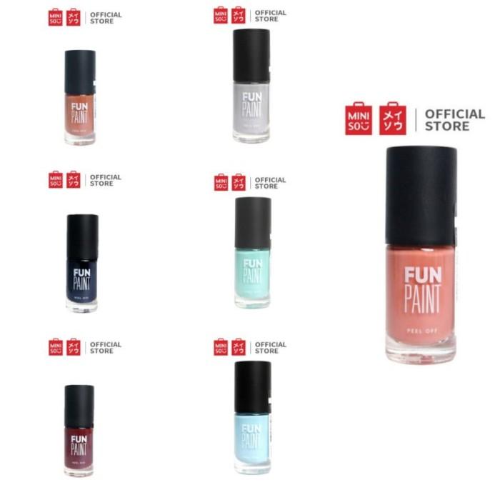 Jual Miniso Kutek / Fun Paint Peel Off Nail Polish Di Seller Yama ...