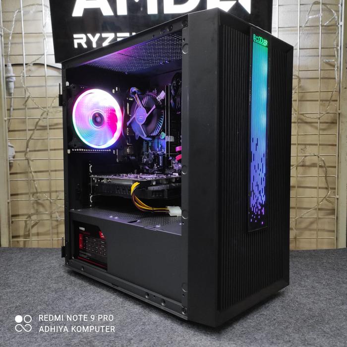 Jual PC RAKITAN GAMING CORE i7 4790| RAM 16GB| VGA GTX 1050Ti| MONITOR 24" - Kota Bandung ...