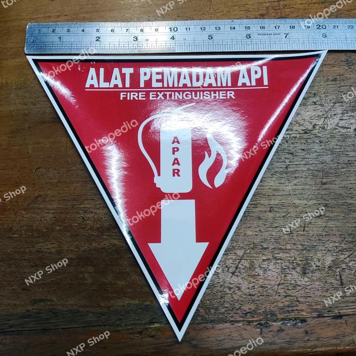 Jual stiker apar / tempelan tabung pemadam kebakaran - Jakarta Barat ...