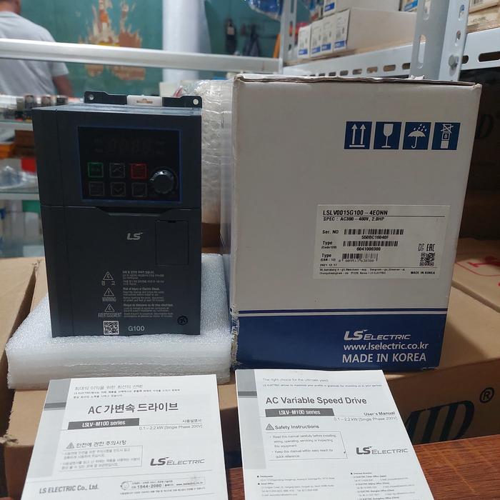 Jual inverter LS LSLV0015G100-4EONN 1.5KW 380V INVERTER LS 1,5KW 2HP ...
