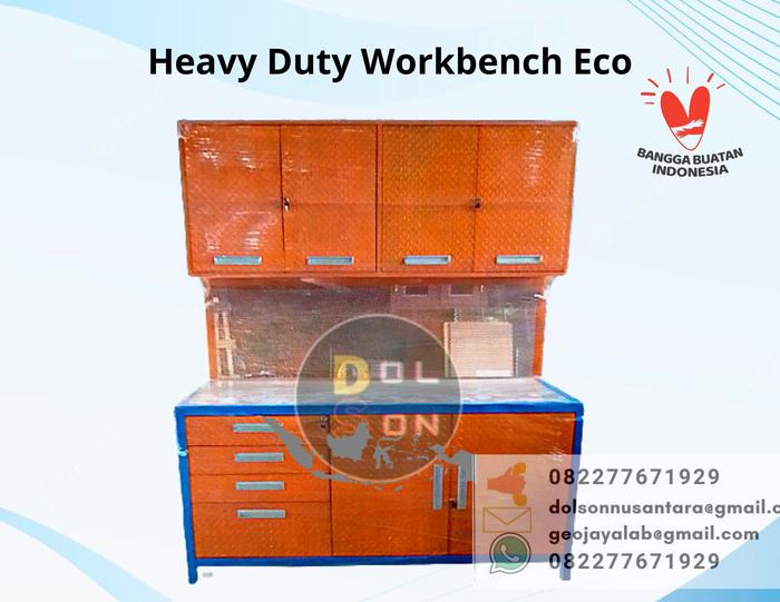 Jual Steel Heavy Duty Workbench Work Bench Meja Kerja Workshop Work ...