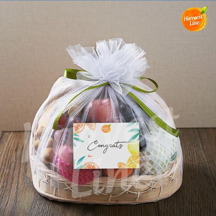 Jual Parcel Hampers Meja Buah Segar + Free Kartu Ucapan [HARVEST LINE ...