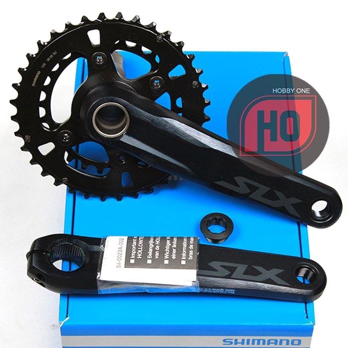 Promo Shimano SLX FC-M7100-2 36-26T 2x12 Speed HT2 MTB Crank Crankset ...