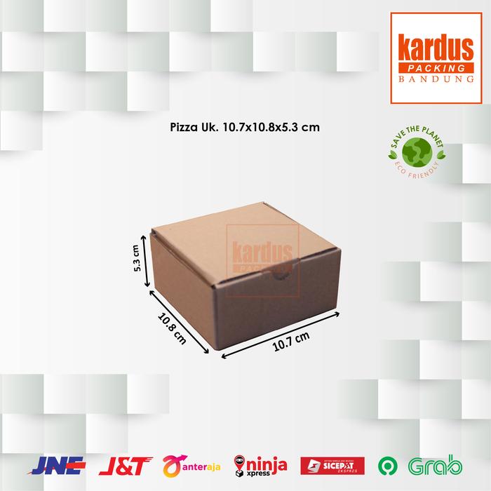 Jual Kardus Kotak Dus Gift Box Mini Kecil Polos Uk. 10x10x5 Tebal 3 mm ...