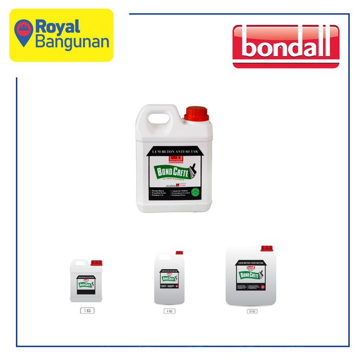 Jual Bondall bondcrete super 20kg Lem Material - Kab. Bogor - Royal ...