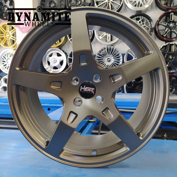 Jual Velg HSR Racing R18 Pente Hole/Baud 4x100 Pelek Terbaru Buat Freed ...