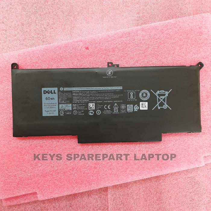 Promo Baterai Laptop Original Dell Latitude 7280 7290 7380 7390 7480 ...
