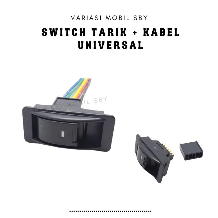 Jual Saklar Switch Tombol Power Window Jendela Mobil Congkel / Tarik ...