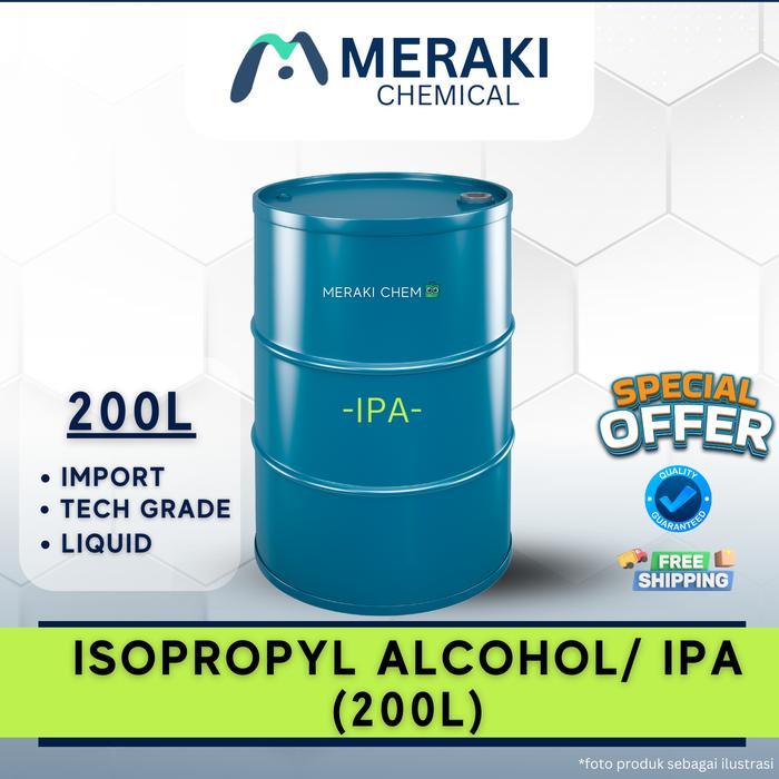 Jual Isopropyl Alcohol - IPA Drum 200L - Kota Surabaya - Meraki ...
