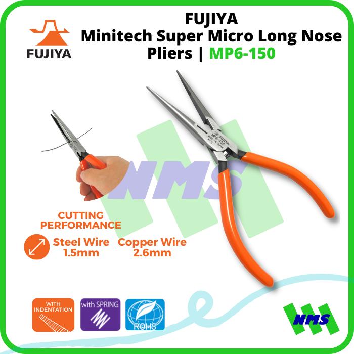 Promo Tang Minitech Super Micro Long Nose Pliers 6 Inch 150mm MP6-150 ...