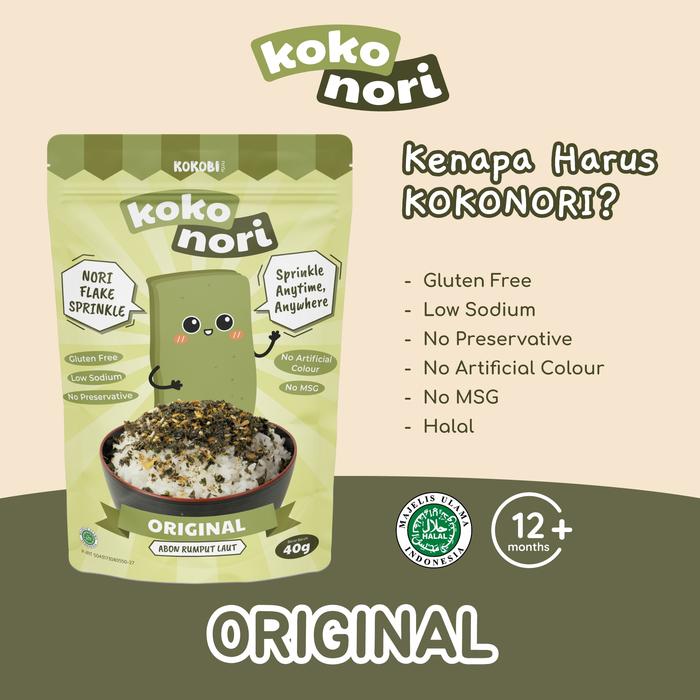 Jual KOKO NORI Abon Rumput Laut Tabur - ORIGINAL (Seaweed Flake by ...