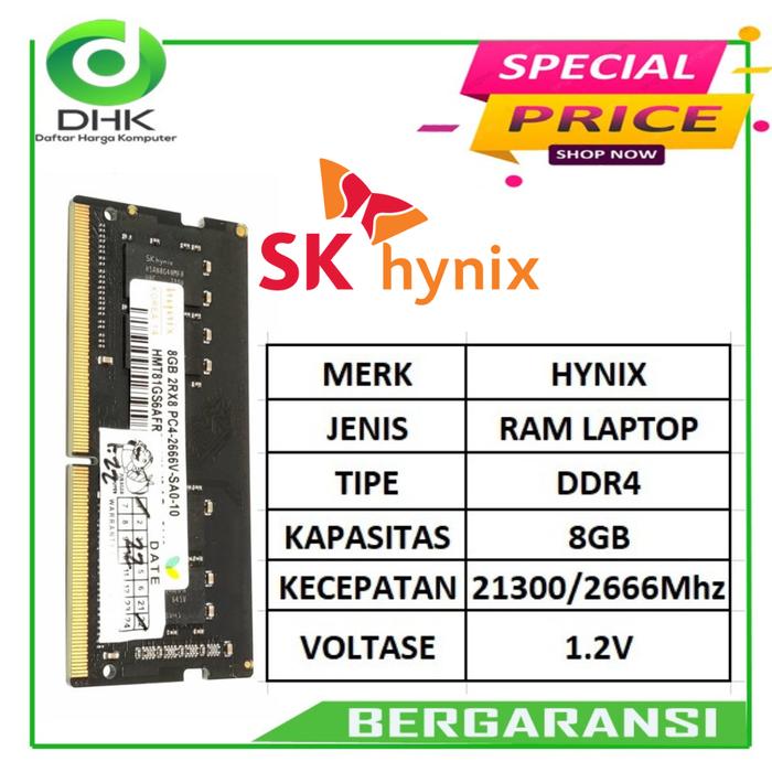 Jual Memory Hynix DDR4 8GB Sodimm 2666mhz - Jakarta Pusat - daftar ...