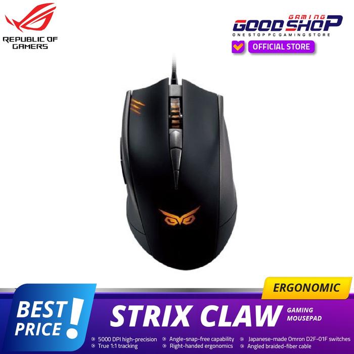 Promo Asus ROG Strix Claw - Gaming Mouse Cicil 0% 3x - Jakarta Pusat ...