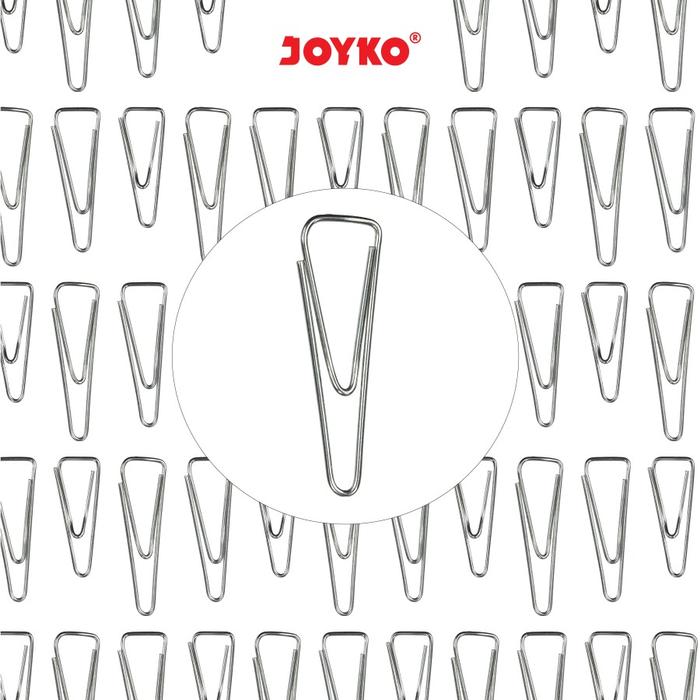 Jual Klip Kertas / Trigonal Clips / Paper Clips No.1 Joyko - Kota ...