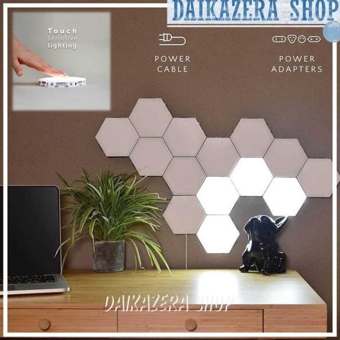 Jual Lampu Dekorasi Interior Dinding Quantum Led Hexagon Touch Screen ...
