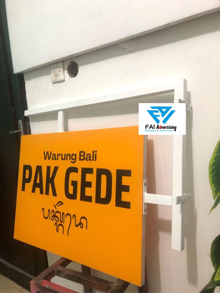 Jual Billboard/Papan Nama 60cmX90cm (2 sisi) - Jakarta Barat - KIOS ...