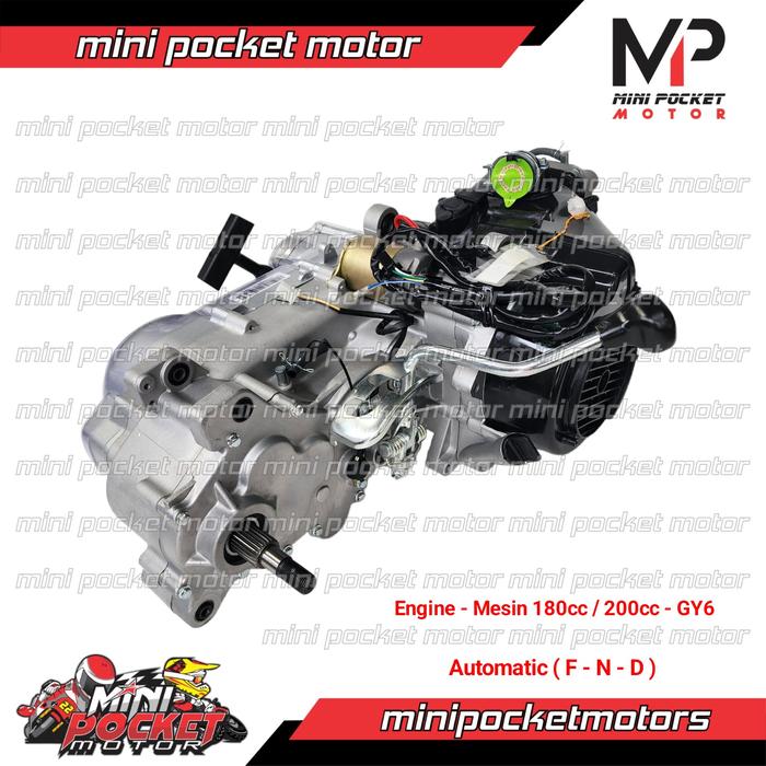Jual Mesin ATV 200cc Engine ATV 200cc GY6 Mesin Set 180cc ATV - Buggy ...