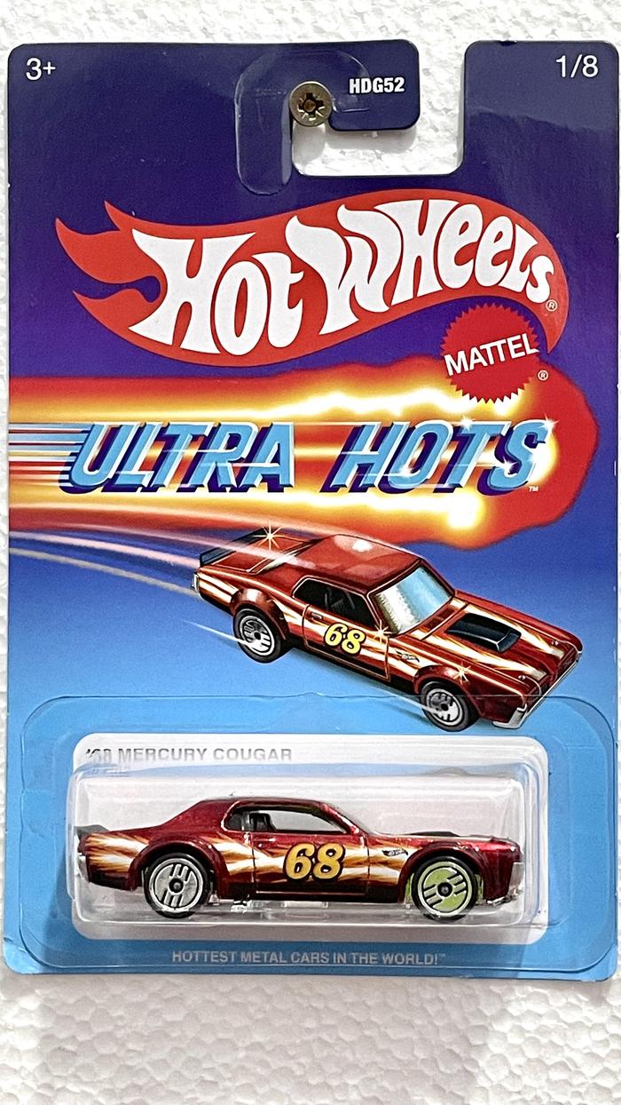 Jual Hot Wheels Ultra Hots Series "68 Mercury Cougar" Warna Merah ...