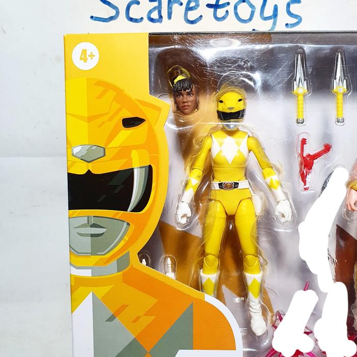 Jual Hasbro Lightning Collection Power Rangers Mighty Morphin Yellow ...