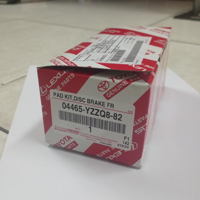 Jual PAD KIT INV 2004-2015 04465-YZZQ8-82 - Kota Semarang - Sparepart ...