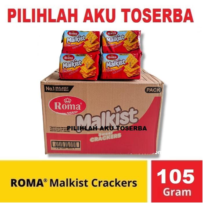 Jual Biskuit Roma Malkist Crackers 105 gr - ( HARGA 1 DUS isi 30 ) - Jakarta Barat - Pilihlah ...
