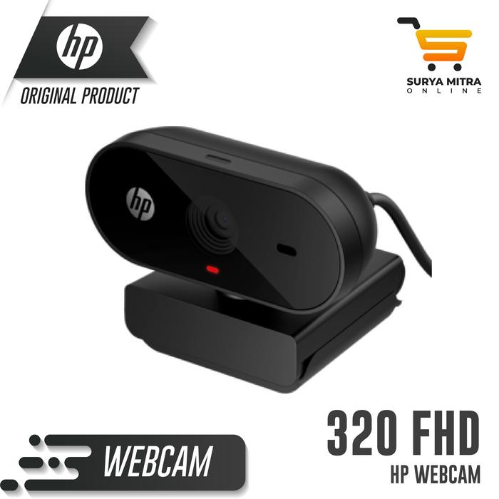 Jual Webcam HP 320 Full HD 1080p with integrated mic - Kota Surabaya ...