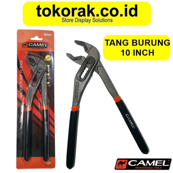 Jual TANG BURUNG 10 INCH CAMEL WATER PUMP PLIERS - TANG JEPIT PIPA ...