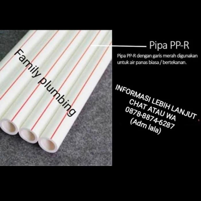 Jual PIPA PIPE PPR 32 DN32 32mm 1" 1INCH 1 INCH PN20 PN 20 AIR PANAS ...