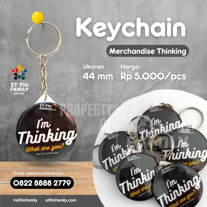 Jual Gantungan Kunci / Keychain Merchandise STIFIn - Thinking - Jakarta ...