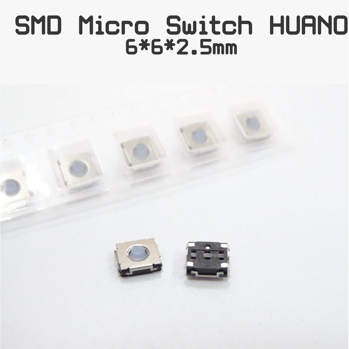 Jual Huano Mini Micro Switch Mouse SMD 2.5mm logitech microsoft Xiaomi ...