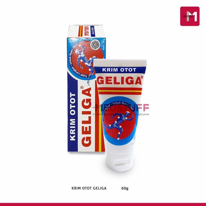 Jual Geliga Krim 60gr Krim Otot Geliga 60gr Cream Pereda Nyeri Otot ...