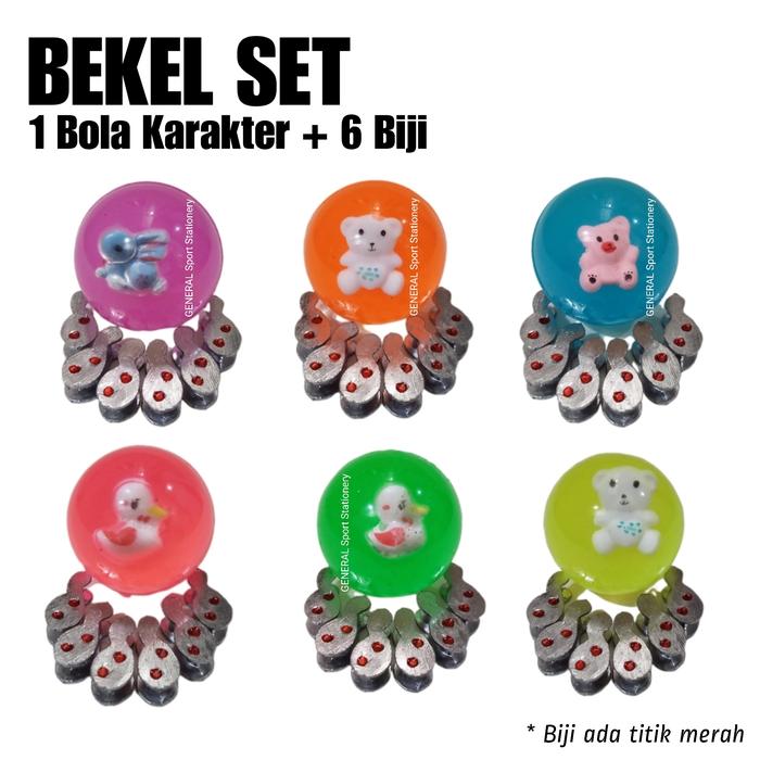 Jual Bekel Set (Bola Jumbo Karakter + 6 Biji) - Kota Surabaya - GENERAL ...