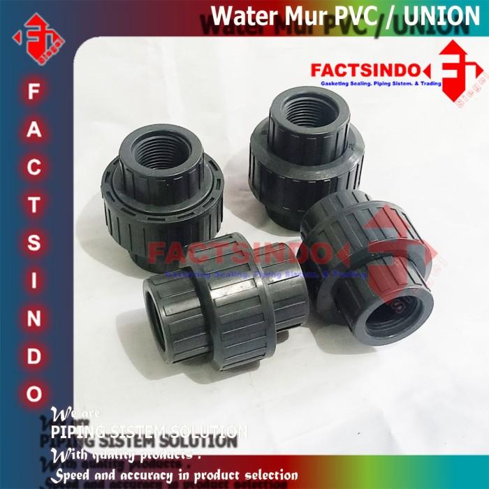 Jual Water mur pvc 1" Drat Dalam | Union Pvc 1 inch Merk CM Taiwan ...