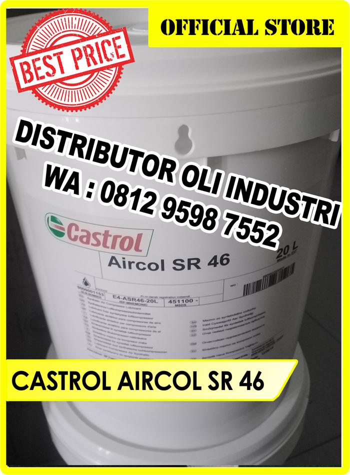 Jual CASTROL AIRCOL SR 46 ( Synthetic Oil Compressor - 20 Liter ) - Kota Tangerang - Distributor ...
