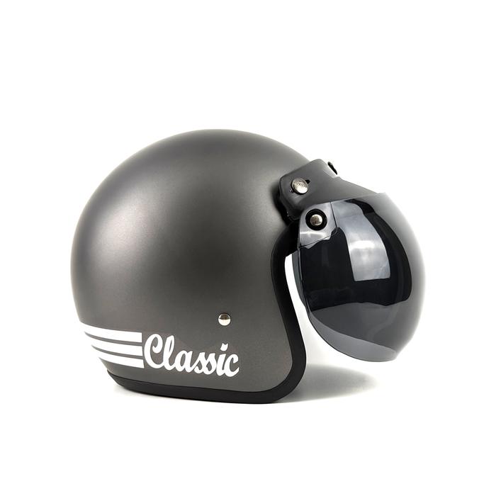 Promo Helm Motor Bogo Retro SNI Pria Wanita Cewek Cowok Dewasa Kaca ...