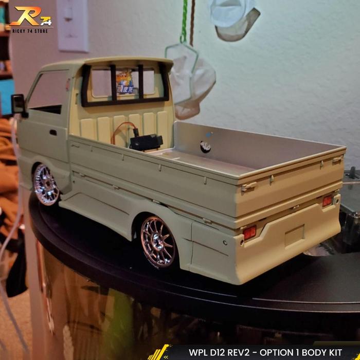 Jual WPL D12 Body Kit Set Rev2 Option 1 - Body Kit Part RC Drift 3D Print - Jakarta Barat ...