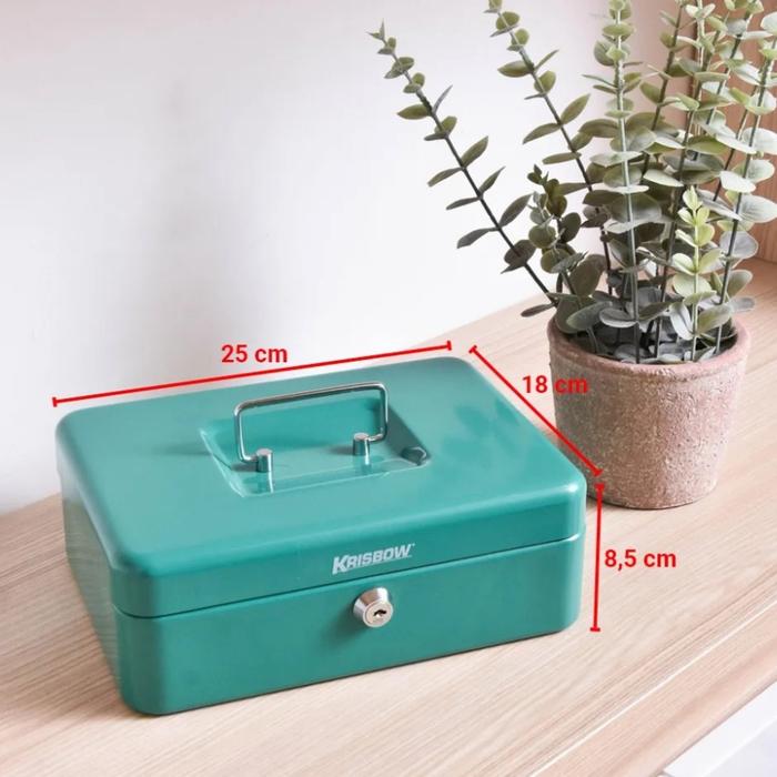 Jual cashbox cash box krisbow brangkas brankas kasir KRISBOW 25CM ...