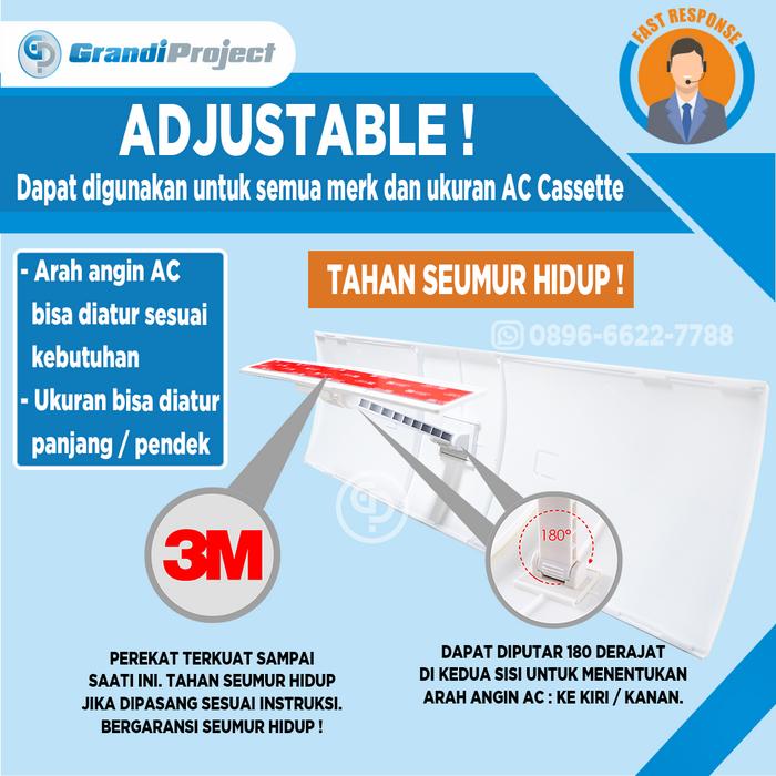 Jual Ac Reflector / Akrilik Ac / Talang Ac / Penahan Angin Ac ...