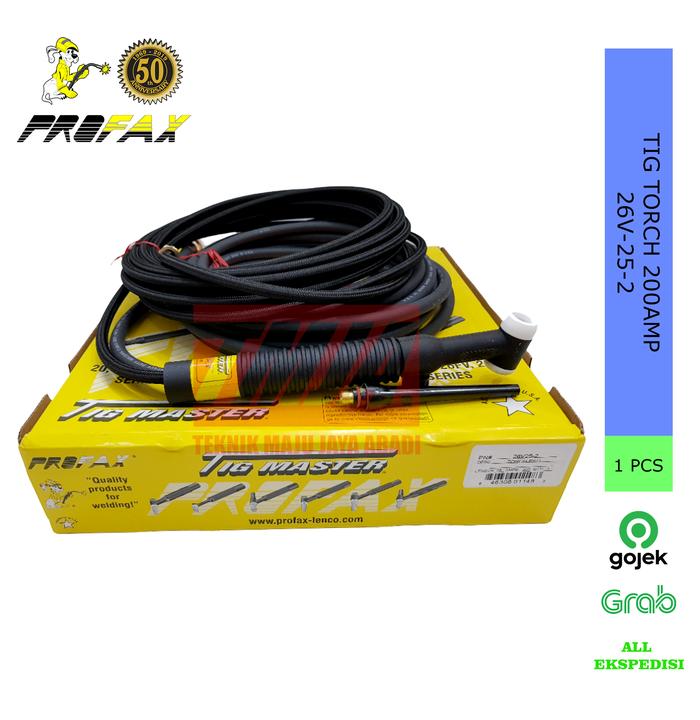 Jual PROFAX Tig Torch 200Ampere 26V-25-2 - Jakarta Barat - Teknik Maju ...