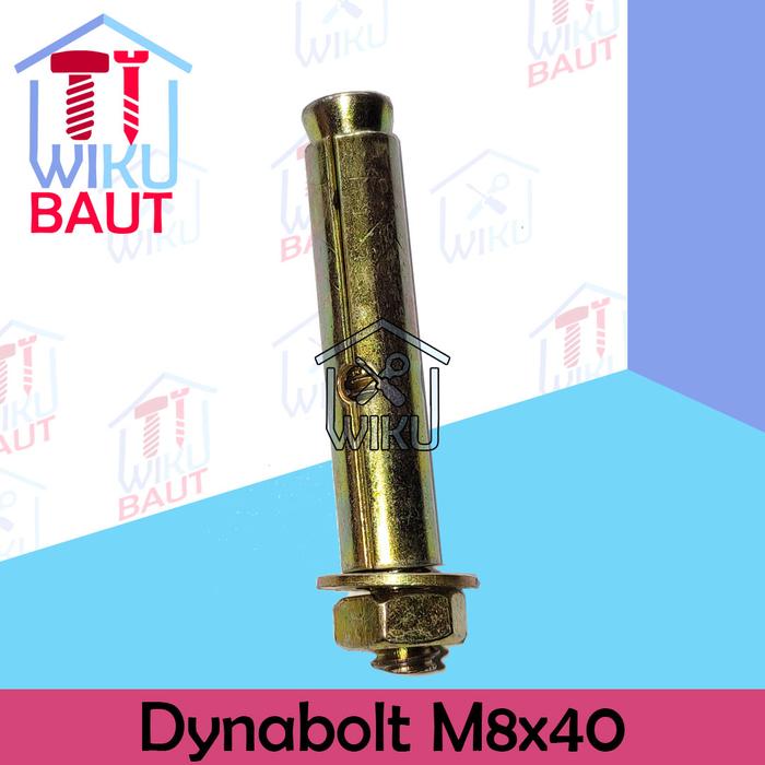 Jual Ramset Dynabolt M8 x 40 mm Dinabolt 8x40 Ramset Tembok 8mm 4cm ...