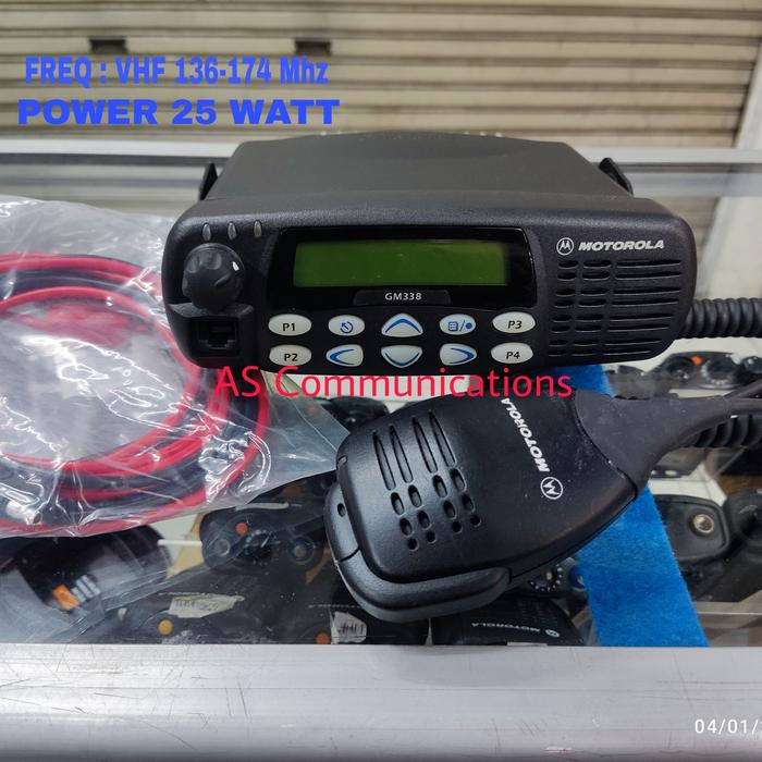 Jual RIG SECOND MOTOROLA GM 338 VHF 25 WATT BEKAS - Jakarta Barat - AS ...