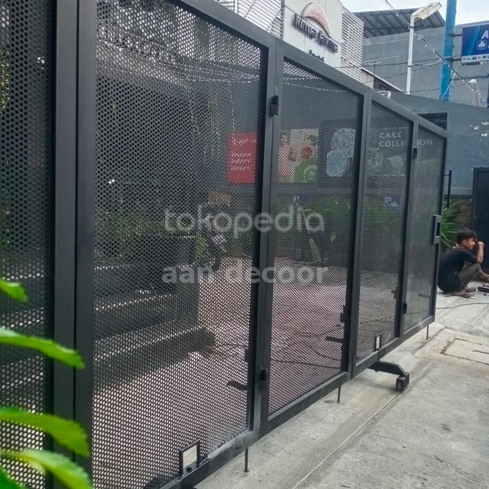 Jual pagar lipat dorong expanda/plat bolong - Kota Tangerang Selatan ...