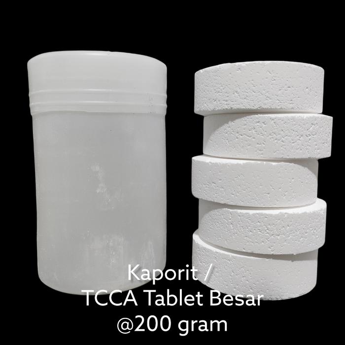 Jual KAPORIT TABLET BESAR - 1 kg / KLORIN TABLET / CHLORINE TABLET ...