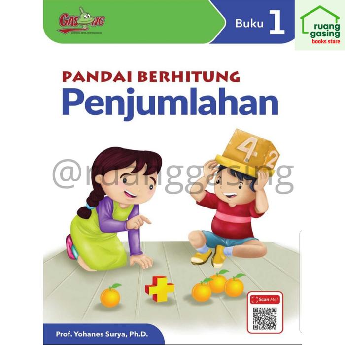 Jual Buku Pandai Berhitung Matematika GASING Vol 1, Prof. Yohanes Surya ...
