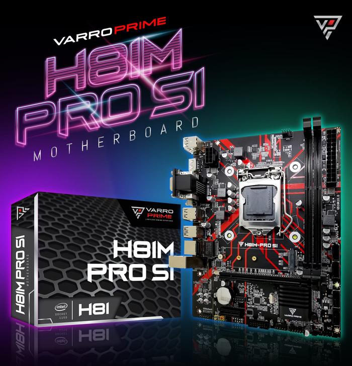Jual MOTHERBOARD VARRO H81M-PRO S1 LGA 1150 - Jakarta Pusat - iconcomp | Tokopedia