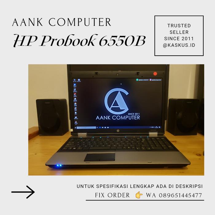 Jual Laptop HP Probook 6550B Core i5 2,4ghz ram 4gb layar 15,6inch ...