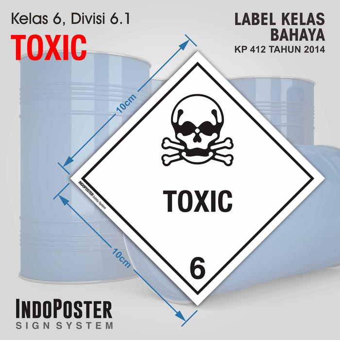 Jual Stiker IATA label kelas material bahaya dangerous goods-bahan ...