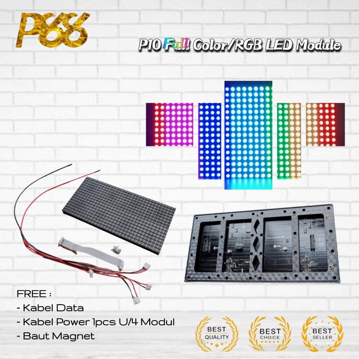 Jual Panel Module Led P10 SMD RGB RunningText Outdoor FullColor ...
